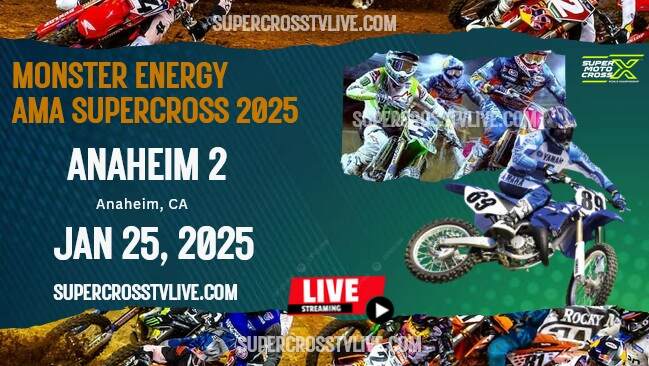 Supercross Live Stream 2025 TV - Full Race Replay